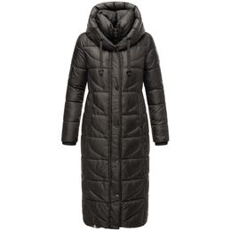 Navahoo Damen Steppmantel "Waffelchen", schwarz, Gr. L, Obermaterial: 100% Polyester, Futter: 100% Polyester, Wattierung: 100% Polyester, Mäntel,