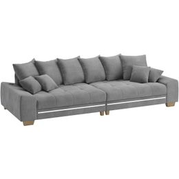 Big-Sofa MR. COUCH, B:300cm H:88cm T:118cm, grau, Memphis (Grundgewebe - 100% Polyester; Nutzschicht- 90% Polyester / 10% Polyamide), Sofas, "Nikita