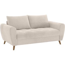 2,5-Sitzer MR. COUCH, B:180cm H:71cm T:90cm, beige, Novaclean Avanti (100% Polyester), Sofas, "Blackburn II", Mit Kaltschaumpolsterung bis 140 kg
