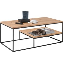 Couchtisch Stolkom, H:42cm, braun, Wohnzimmer, Tische, "Thore 2", Eiche Massiv, Tisch FSC-Zertifiziert
