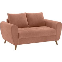 2-Sitzer MR. COUCH, B:160cm H:71cm T:90cm, braun, Novaclean Avanti (100% Polyester), Sofas, "Blackburn II", Wahlweise mit Kaltschaumpolsterung bis