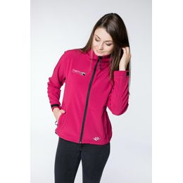 Softshelljacke DEPROC Active "WESTLOOK WOMEN" Gr. 36/38 (M), pink, Damen, 96% Polyester; 4% Elastan, Jacken Outdoorbekleidung Softshelljacke Sportbekleidung Übergangsjacke, auch in Großen Größen erhältlich