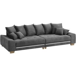 Big-Sofa MR. COUCH, B:300cm H:88cm T:118cm, schwarz, Memphis (Grundgewebe - 100% Polyester; Nutzschicht- 90% Polyester / 10% Polyamide), Sofas,