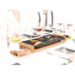 Princess - Teppanyaki Bambus Tischgrill Pure, Elektrogrill 25x50cm, 2200W