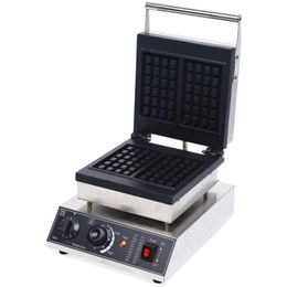 Gojoy - Waffeleisen Belgische Waffeln Waffelautomat Waffelgerät Edelstahl Elektrischer Waffelmaker Waffle Maker Waffelmaschine Antihaftbeschichtete