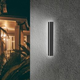 HENGDA - Applique Murale Exterieur led Ampoule Lampe Murale Interieur Réglable Angle Lumière pour Maison 40cm 10.5W Blanc froid