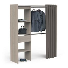 Offener kleiderschrank mit schublade tenesi