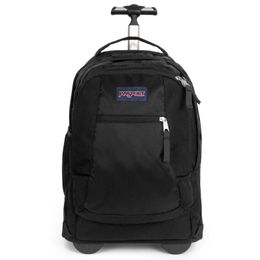 Freizeitrucksack JanSport "Driver 8", Gr. B/H/T: 36cm x 52cm x 24cm, schwarz, Polyester, gemustert, Basic, Rucksäcke, mit Trolleyfunktion