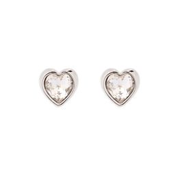 Ted Baker Damen - Schmuck 'HAN: CRYSTAL HEART EARRING' Damen Gr&ouml;&szlig;e One Size silber