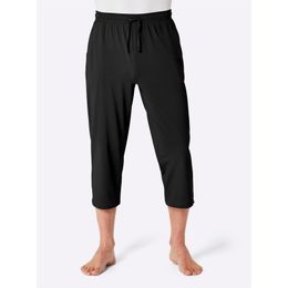 w&auml;schepur men Herren Hose 3/4-lang, bordeaux + schwarz, Gr&ouml;&szlig;e 44/46