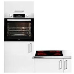 Beko Backofen-Set "BBSM12320X", A (A+++-D), silber (edelstahlfarben), Herdsets