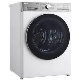 LG Wärmepumpentrockner "V9A2XT", A+++ (A+++-D), weiß, B:60cm H:85cm T:66cm, Trockner