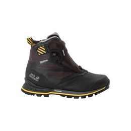 Trekkingschuh Jack Wolfskin "1995 SERIES TEXAPORE MID W", Gr. UK 6,5 - EU 40, Normalschaft, gelb (schwarz, burly, gelb, xt), Main Material Second Material 100% Polyamide Lining Sole 100% Rubber/ EVA, Schuhe