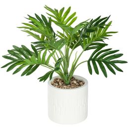 Künstliche Palme Etnik - Zementtopf - H29 cm Atmosphera Créateur D'intérieur