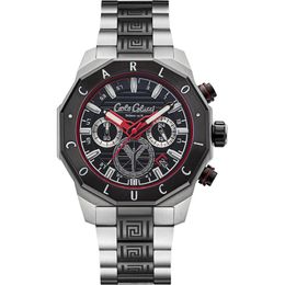 Carlo Colucci Analog Watch ' Donola ' male Silver size Onesize