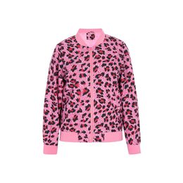 aleva Jacke Damen Gr&ouml;&szlig;e XL rosa / himbeer / schwarz