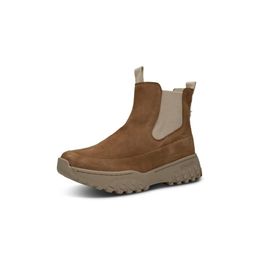 Woden Chelsea Boots Damen Größe 37 creme / karamell Winterschuhe