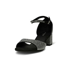 Shoe The Bear Sandale 'Anni' Damen Gr&ouml;&szlig;e 42 schwarz / silber
