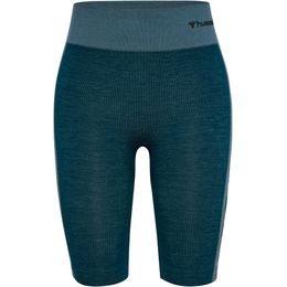 Hummel Sportshorts Damen Gr&ouml;&szlig;e L schlammfarben / petrol