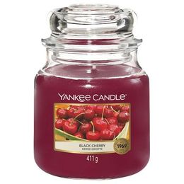 yankee candle Raumdüfte Duftkerzen Black Cherry Classic Medium Glass