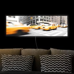LED-Wechselbild Rasantes New York
