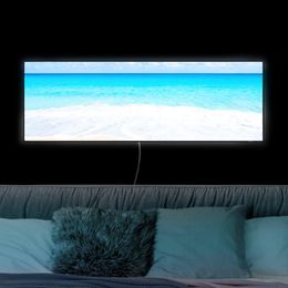 LED-Wechselbild Blaue Welle
