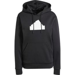 Adidas Future Icons Badge Of Sports Hoodie Damen - schwarz - Gr. XS - Baumwolle/Polyester