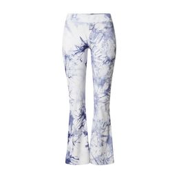 MAGIC BODYFASHION Hose Damen Größe 40 blau / weiß