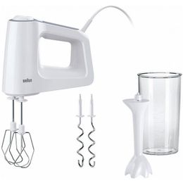 Braun - Domestic Home hm 3105 MultiMIx 3 Weiss Handmixer