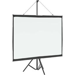 Beamer Leinwand mit Stativ 72 Zoll 4:3 vidaXL