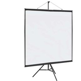 Beamer Leinwand mit Stativ 81 Zoll 1:1 vidaXL