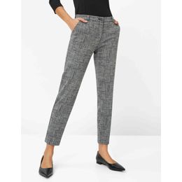 Brax Damen Flatfronthose Style MARON S, Schwarz, Gr. 46K