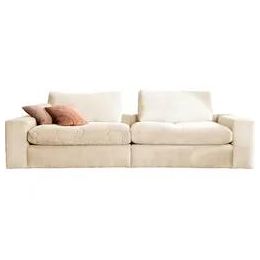 Big-Sofa Alina "Sandy", beige (creme gct 11), B:266cm T:123cm, Cord GCT (92% Polyester, 8% Nylon), Sofas, 266 cm breit und 123 cm tief, in modernem Cordstoff