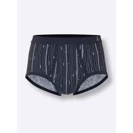 KINGsCLUB Herren Slip, marine-bedruckt, Gr&ouml;&szlig;e 10