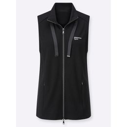 Catamaran Sports Damen Funktionsweste in formstabiler Interlock-Qualit&auml;t, schwarz, Gr&ouml;&szlig;e 36/38