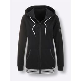 feel good Damen Jacke, schwarz, Gr&ouml;&szlig;e 36/38