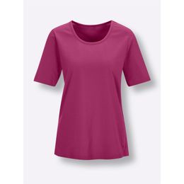 feel good Damen Shirt, malve, Gr&ouml;&szlig;e 44/46