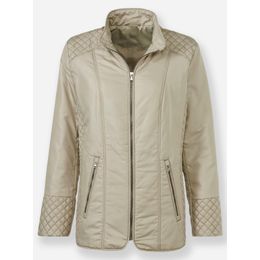 WITT Damen Steppjacke mit Teilungsn&auml;hten, schlamm, Gr&ouml;&szlig;e 40