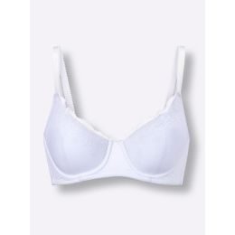 w&auml;schepur w&auml;schepur Damen Schalen-BH mit B&uuml;gel, wei&szlig;, Gr&ouml;&szlig;e 75B