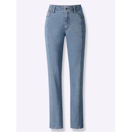 WITT Damen Jeans, blue-bleached, Gr&ouml;&szlig;e 20