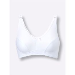 w&auml;schepur w&auml;schepur Damen BH ohne B&uuml;gel, wei&szlig;, Gr&ouml;&szlig;e 110B