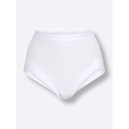 w&auml;schepur w&auml;schepur Damen Taillenslip, wei&szlig;, Gr&ouml;&szlig;e 50