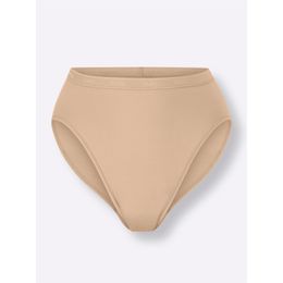 Mey Damen Jazzpants ohne Seitenn&auml;hte, camel, Gr&ouml;&szlig;e 40