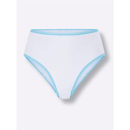 WITT Damen Jazzpants, wei&szlig;-aquamarin, Gr&ouml;&szlig;e 44/46