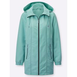 WITT Damen &Uuml;bergangsjacke mit abkn&ouml;pfbarer Kapuze, salbei, Gr&ouml;&szlig;e 46