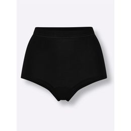 w&auml;schepur w&auml;schepur Damen Panty mit Komfortbund, schwarz, Gr&ouml;&szlig;e 40/42