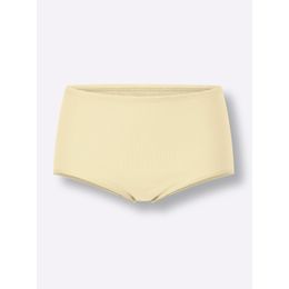Nina von C. Damen Taillenslip mit hoher Beinh&ouml;he, zitrone, Gr&ouml;&szlig;e 52