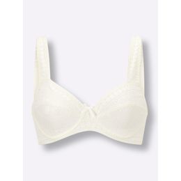 w&auml;schepur w&auml;schepur Damen B&uuml;gel-BH mit grafischer Spitze, ecru, Gr&ouml;&szlig;e 85D