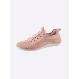 Kangaroos Damen Sneaker, Rosa, Gr. 40, Mokassins & Slippers, Material: Textil