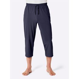 w&auml;schepur men Herren Hose 3/4-lang, marine + anthrazit-meliert, Gr&ouml;&szlig;e 44/46